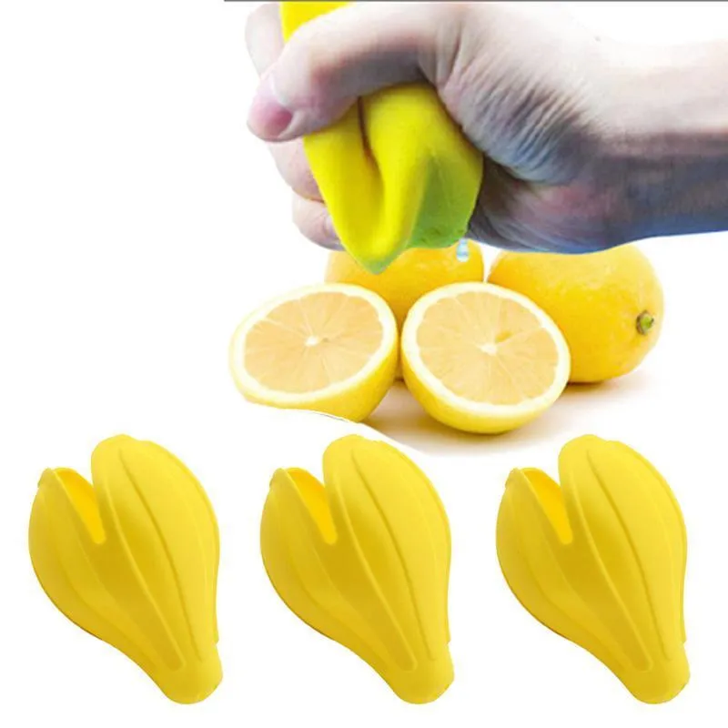 Silicone Lemon Squeezer Manual Juicer Fruit Orange Lemon Press ...