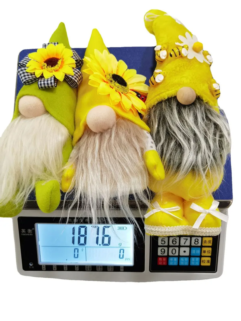 New Party Favor Big Sunflower Dwarf Goblin Faceless Baby For Easter ...