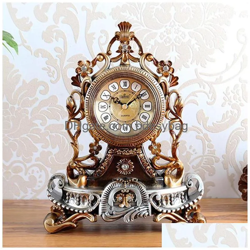 Decorative Table Clocks Amazon Luxury Retro Clock Vintage Home Decor ...