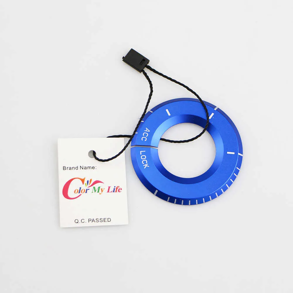 Car Ignition Key Ring Decor - Stylish Interior Trim Stickers for Benz A ...
