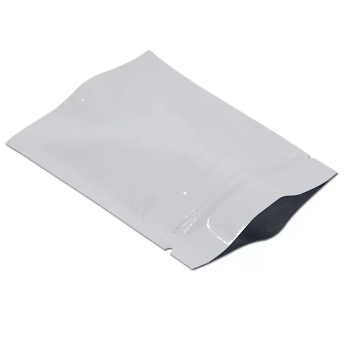 Wholesale White Aluminum Foil Heat Seal Sample Packets For Zip ...