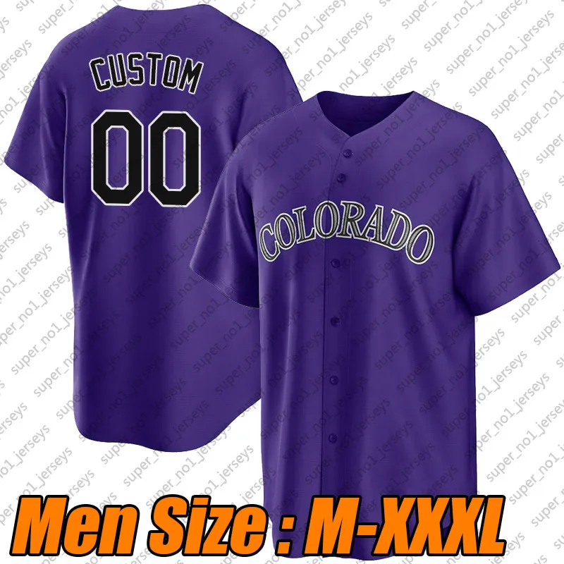 24 Ryan McMahon Kris Bryant Custom Rockies Jersey Charlie Blackmon ...