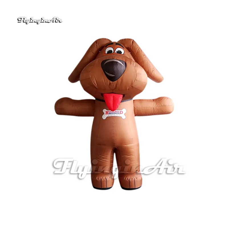 Wholesale 2m Inflatable Dog Costume Puppy Blow Up Cartoon Animal Mascot ...