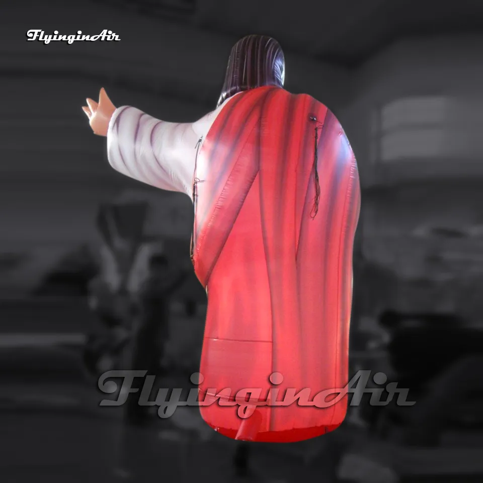 Wholesale Large Inflatable Christian Statue Replica Jesus With Sheep ...