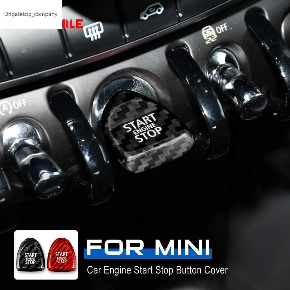 Carbon Fiber For Mini Cooper F54 F55 F56 F57 F60 Accessories Ignition ...