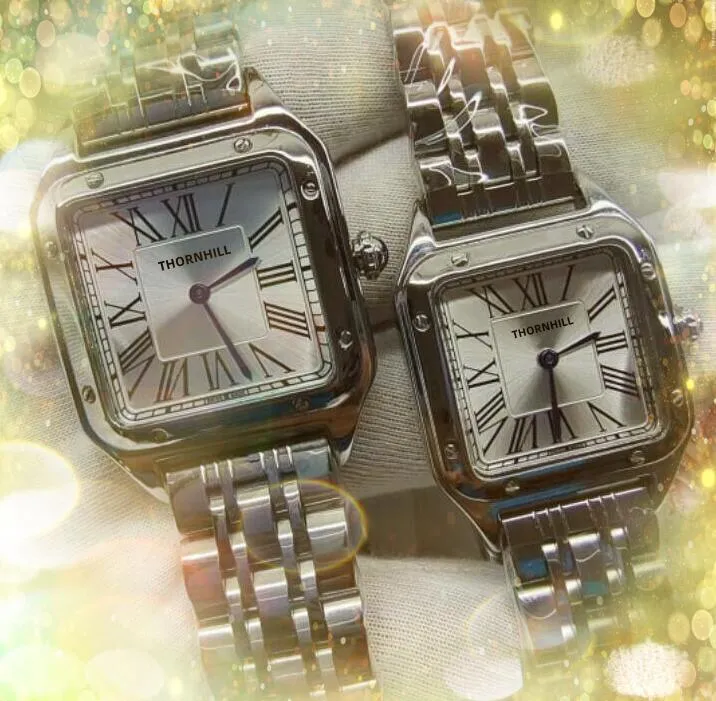 Roman Numeral Watches, Mens Simple Watches: Square Dial Quartz ...