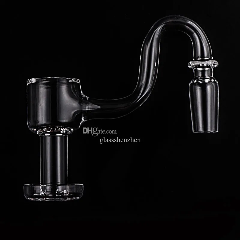 DHL Full Weld Bent Neck Smoking Terp Slurper Quartz Banger Nails 20mmOD ...