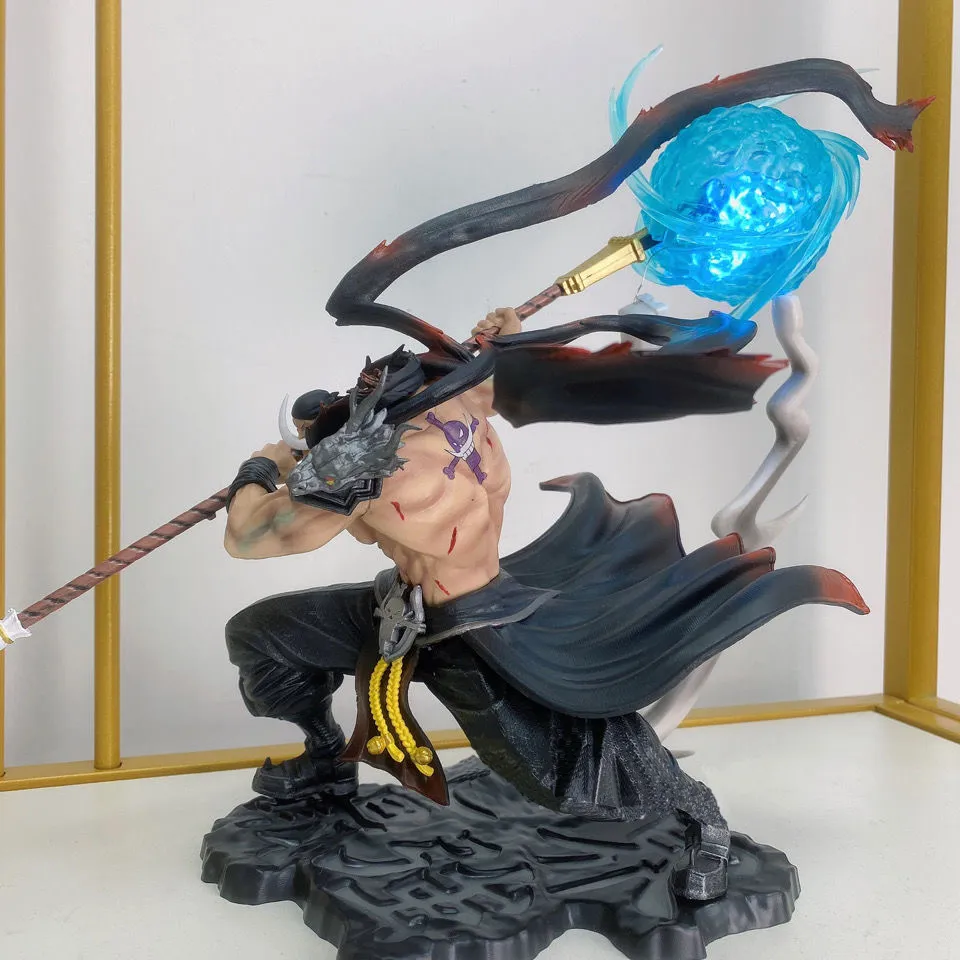 One Piece Whitebeard Action Figure - 30cm Edward Newgate Pirate Statue ...