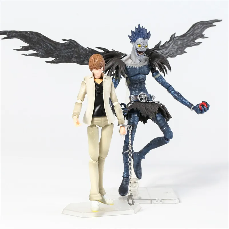PVC Death Nota Figutto Yagami Light / Ryuk Acción Figura Anime Toy De ...
