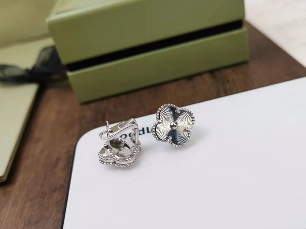 Van Four Leaf Clover Bracelet Cleef 2024 Luxury Designer Charm Pearl ...