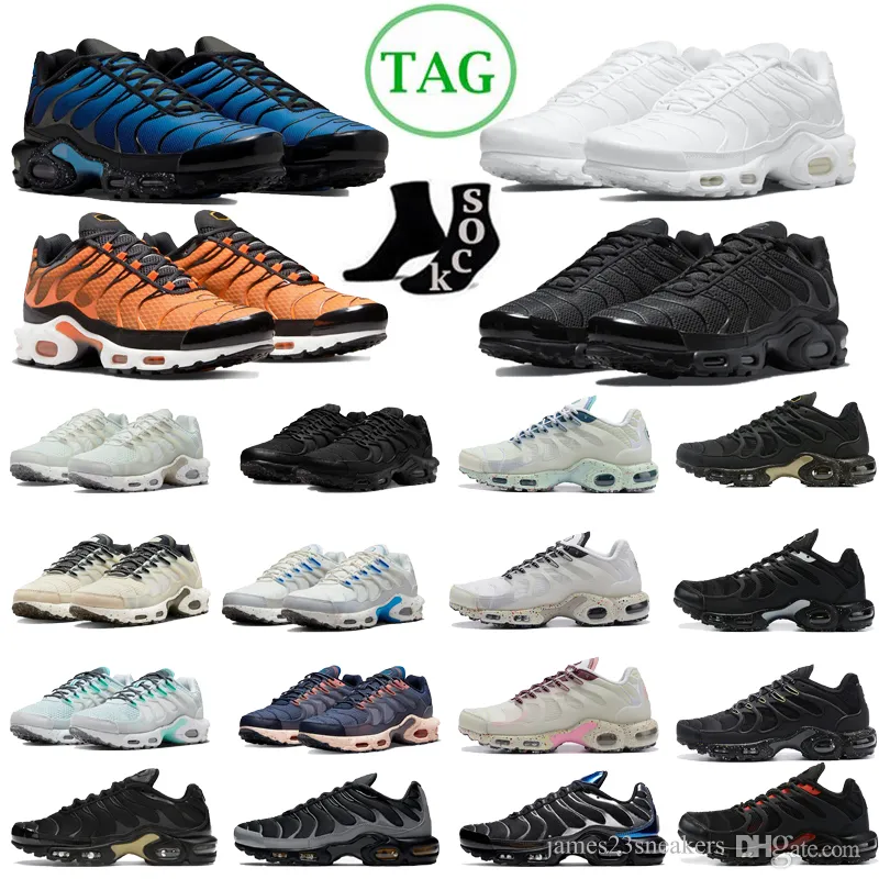 ₩108,546에서 새로운 tn terrascape max plus 운동화 남성 여성 tns Unity Black White ...