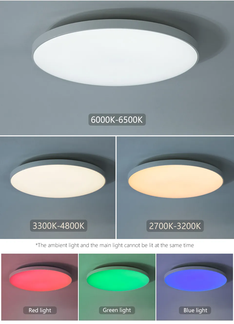 Wireless Led Ceiling Light With Remote Control | Shelly Lighting