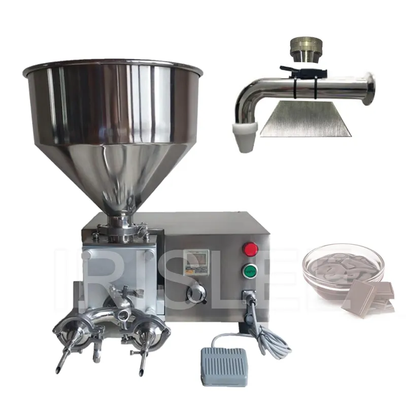 Commercial Cake Maker Machine & Puff Cream Injector: Jam Core Filling ...