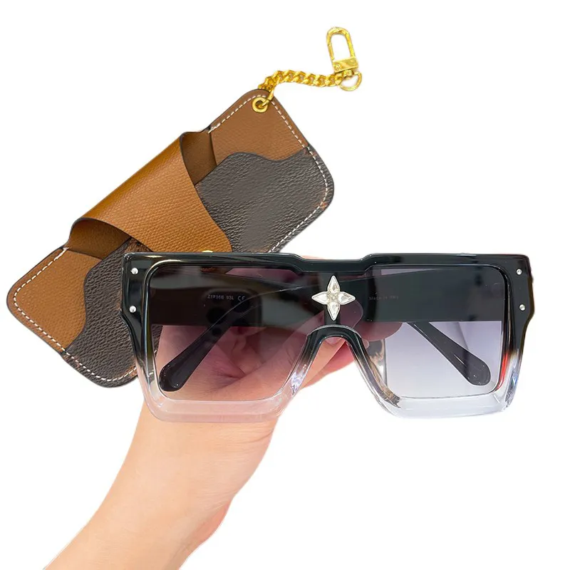 Cyclone Sunglasses Transparent Square Mirror Frame Antireflection ...