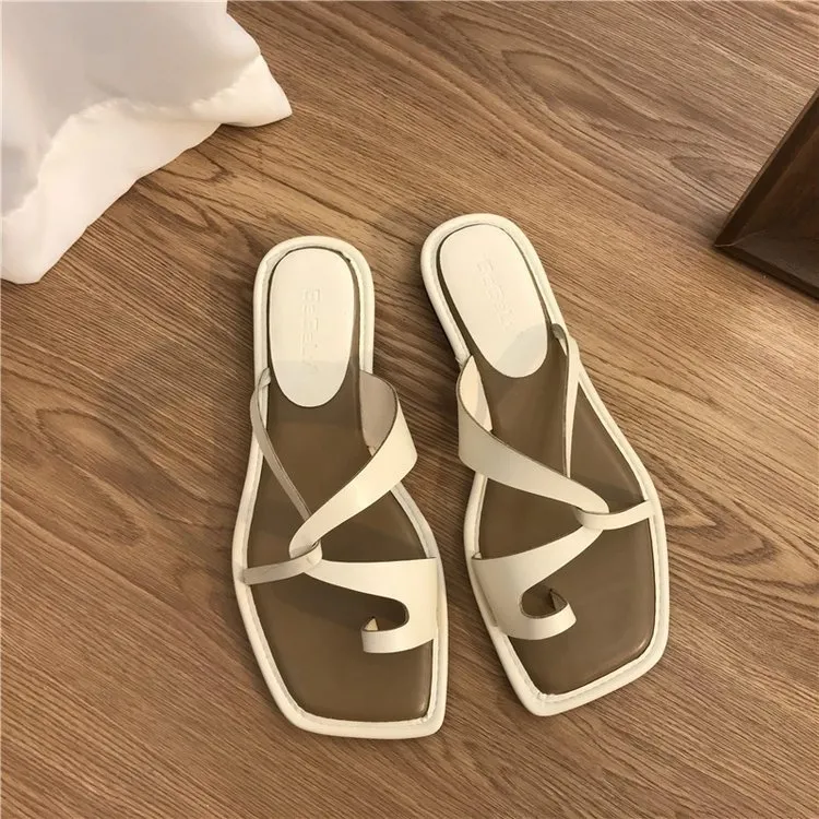 Fashionable Women's Summer Pu Flip Flops Outwear Sandals Slippers from ...