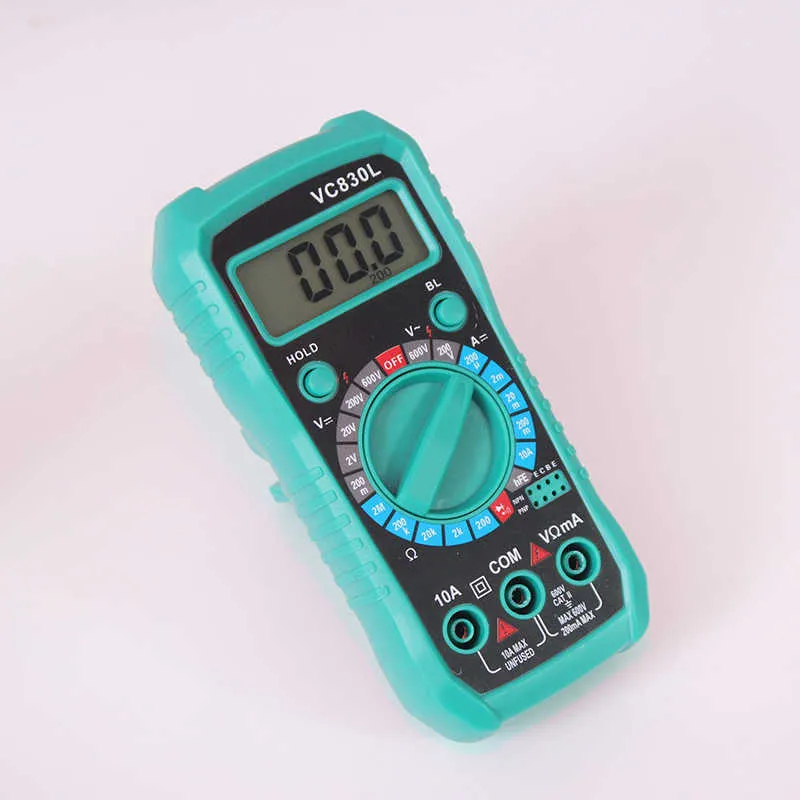 VC830L digital multimeter handheld device for AC/DC current and ...