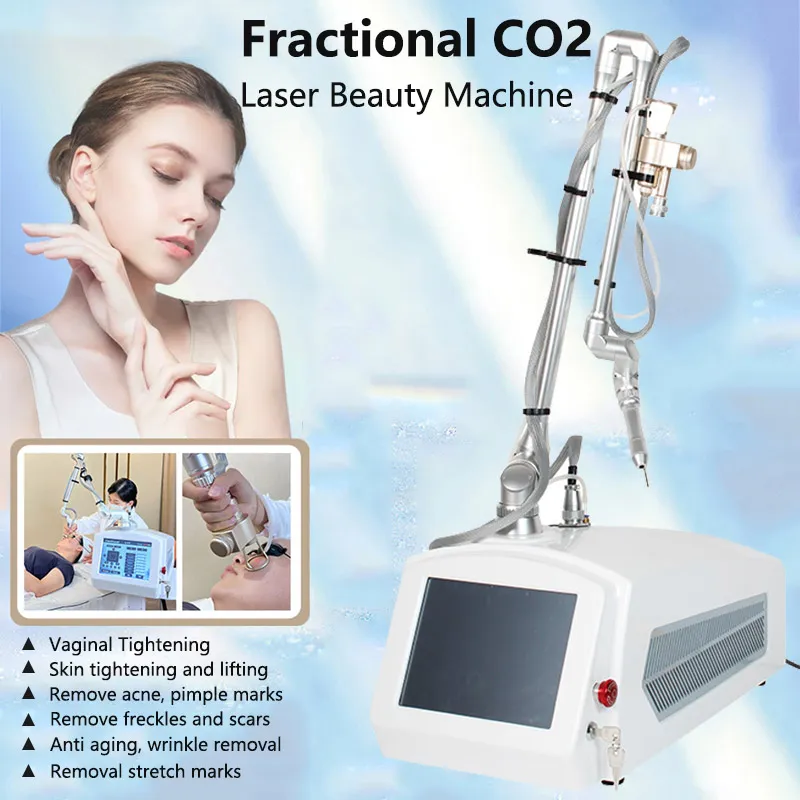 CO2 Laser Skin Tightening Back Machine For Scar, Stretch Mark, Wrinkle ...