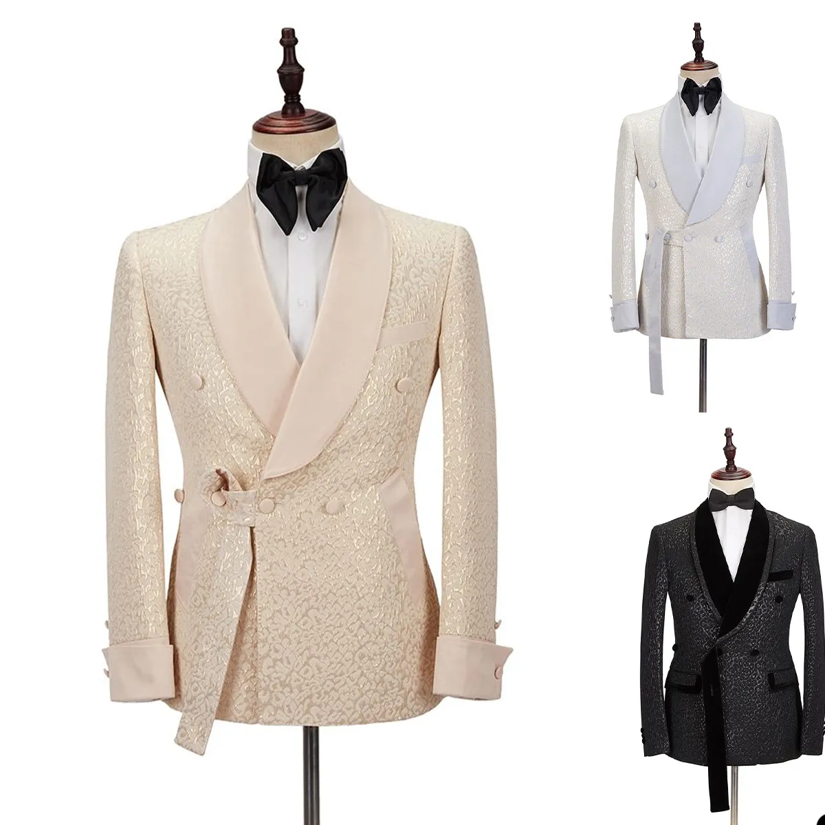 Wedding Tuxedos For Men: Sparkly Sequin Shawl Lapel Tuxedo, Fashion ...