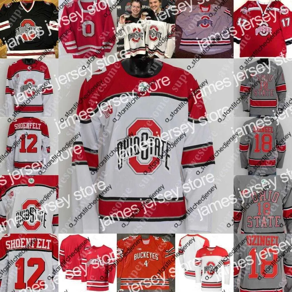 DHgate.com:Ohio State Buckeyes Hockey Jersey - Jake Wise, Stephen ...
