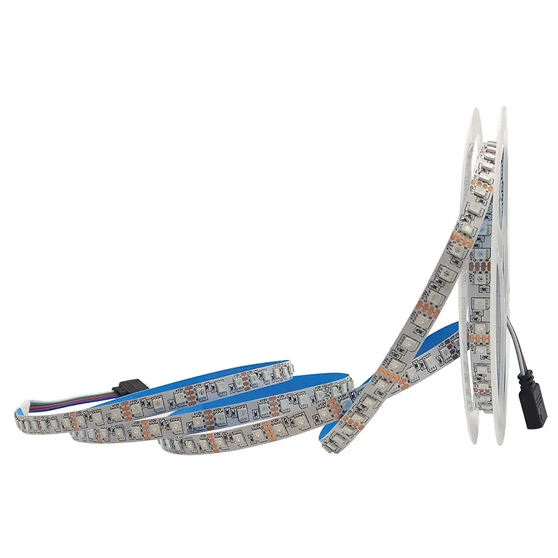 Flexible RGB LED Strip Lights For Room Decoration, 5mm/8mm Width, Color ...