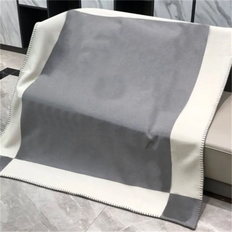 Thick Designer Plaid Cashmere Throw Blanket for Living Room Couch, Soft ...