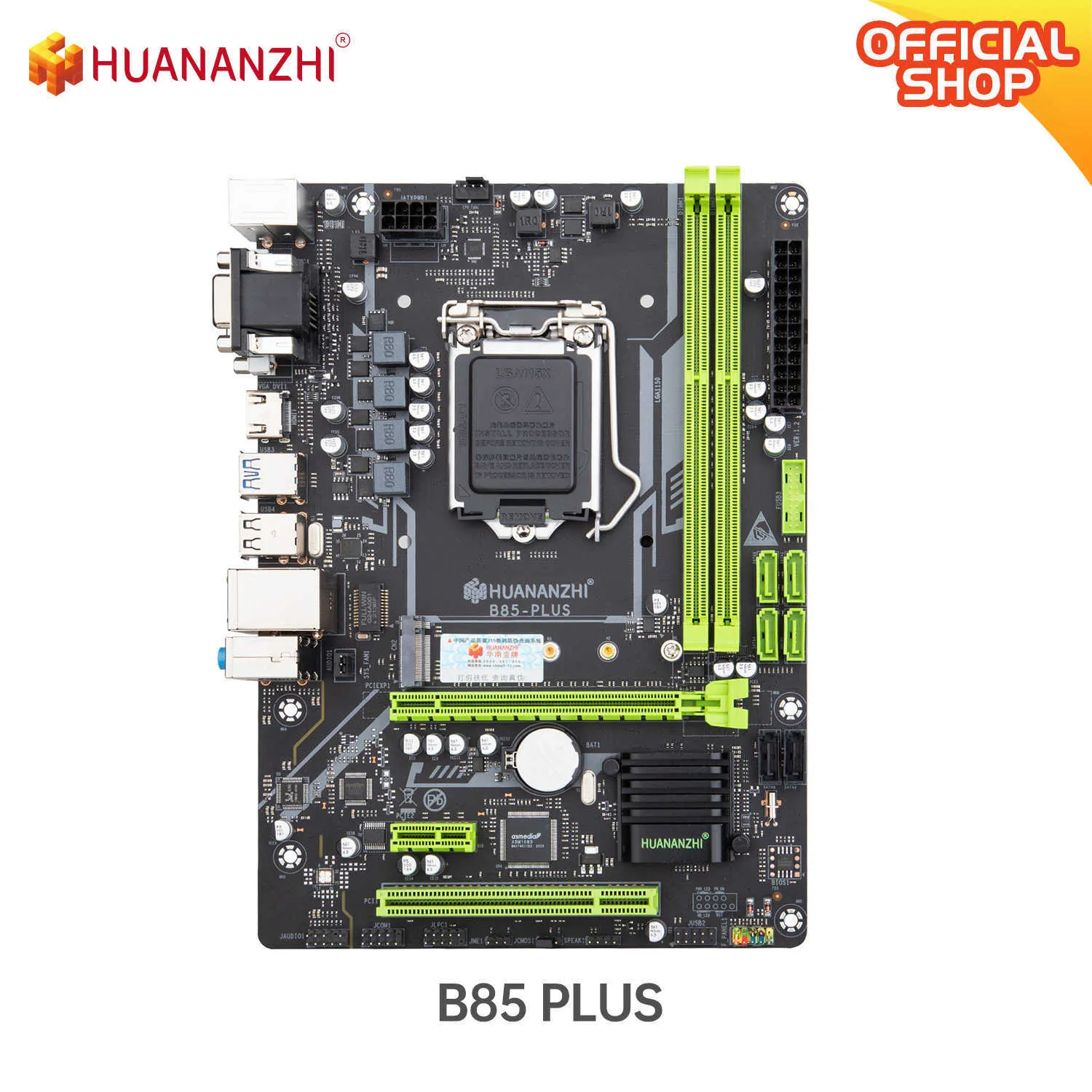 Intel LGA 1150 M ATX Motherboard: DDR3 16GB, M.2, SATA3, USB3.0, VGA ...