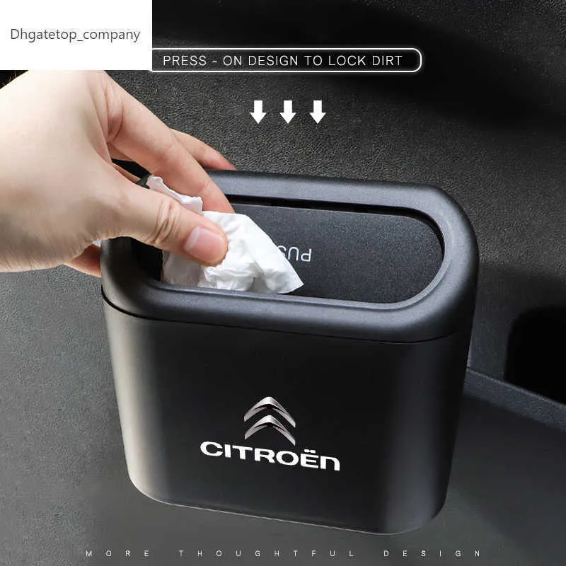 Automotive Trash Can: In Car Garbage Container For Vehicle Interior ...