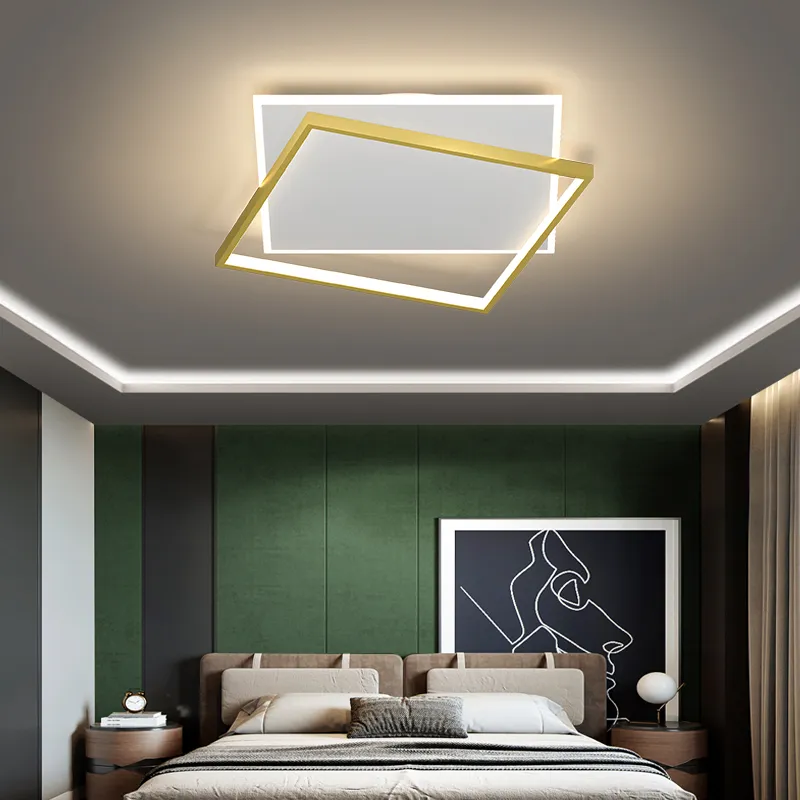 Modern Ultra Thin LED Modern Gold Ceiling Lights For... From ...