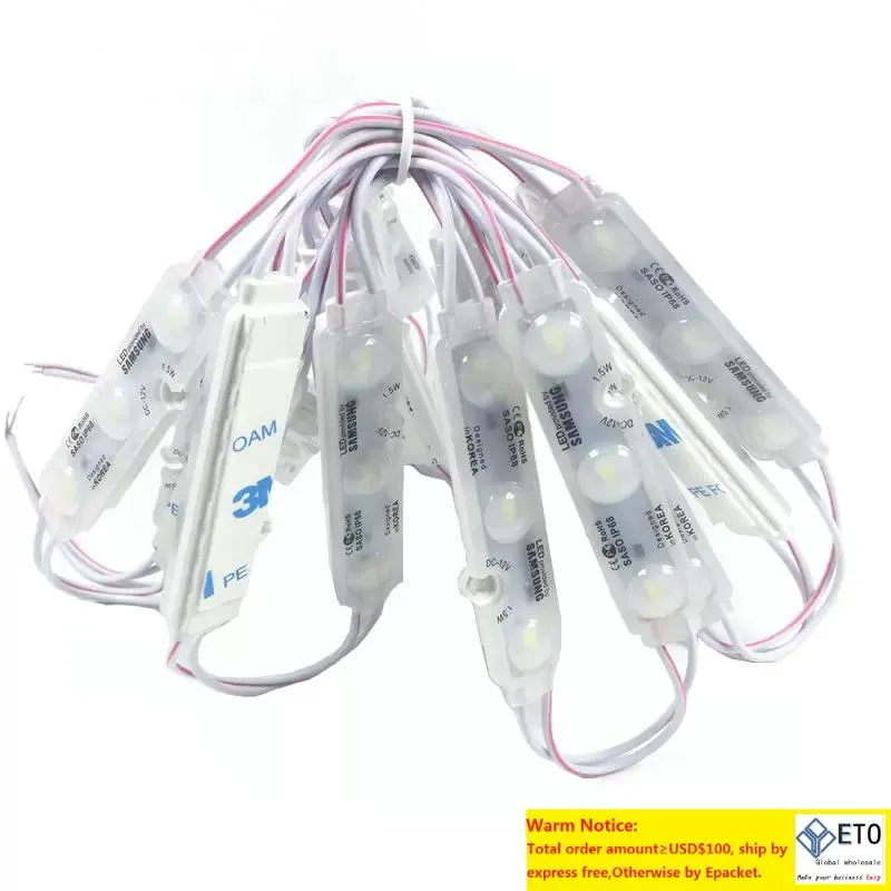 Waterproof LED Sign Modules - SMD5630 White Light, IP68 Injection ...