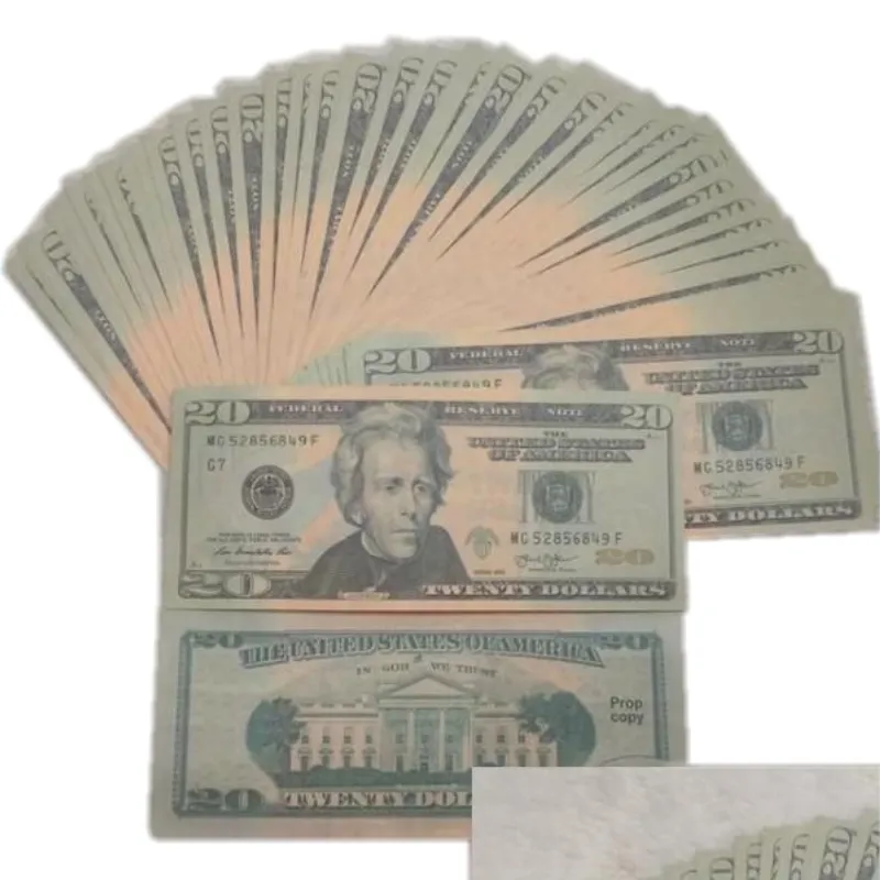 DHgate.com:USA 3A Dollar Banknote Prop - Pack of 4, Fake Party Money ...