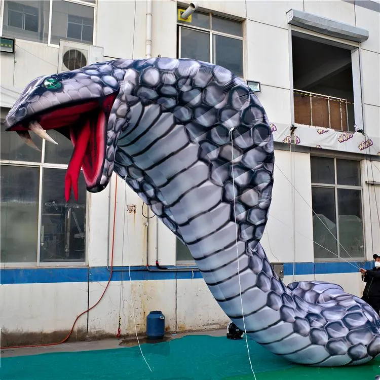 Inflatable Snake Cobra Balloon Large Decorative Prop For Stage ...
