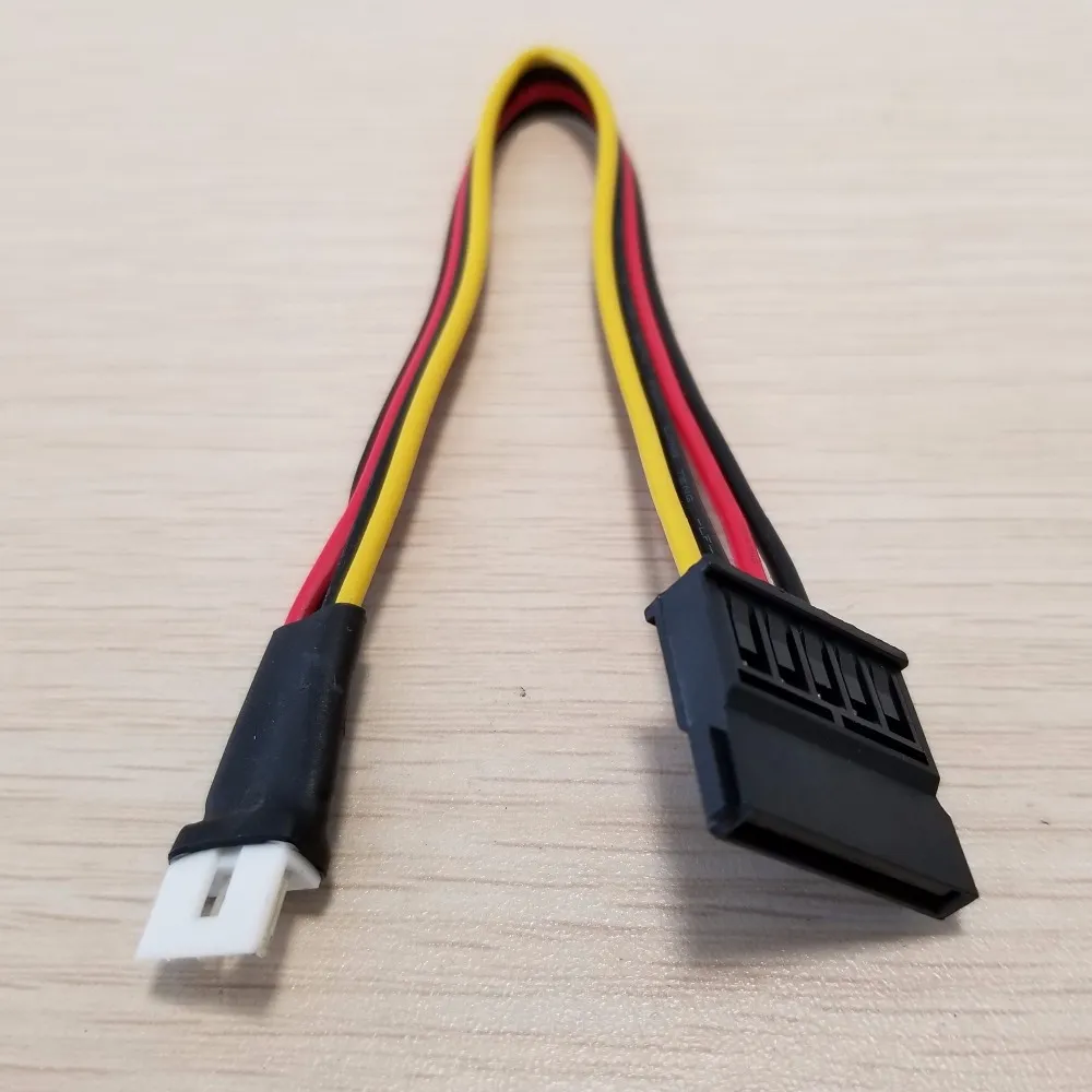DHgate.com:Pack of 10 4-Pin FDD Floppy to 15-Pin SATA Power Adapter ...
