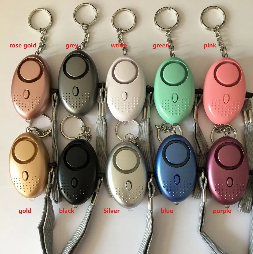 130db Loud Personal Security Alarm For Women Egg Shaped Self Defense