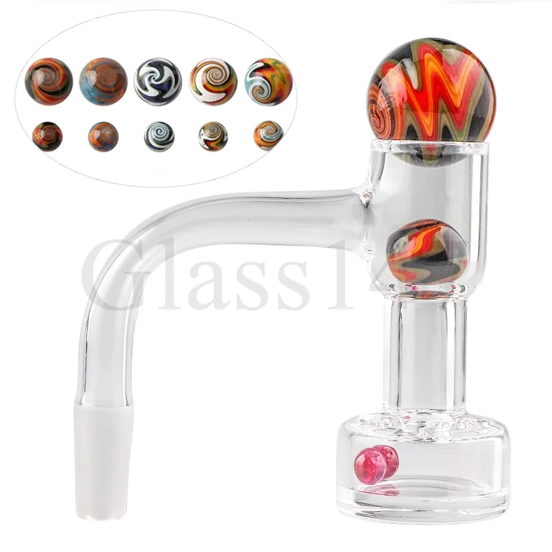 Full Weld Smoking Auto Spinner Quartz Banger Beveled Edge Tourbillon ...