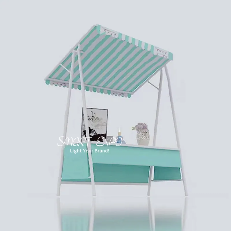 Custom Printed Event Sampling Counter Display Table For Products ...