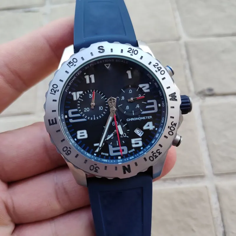 1884 F1 Racing Watch For Men With Rubber Strap Chronograph Watch ...