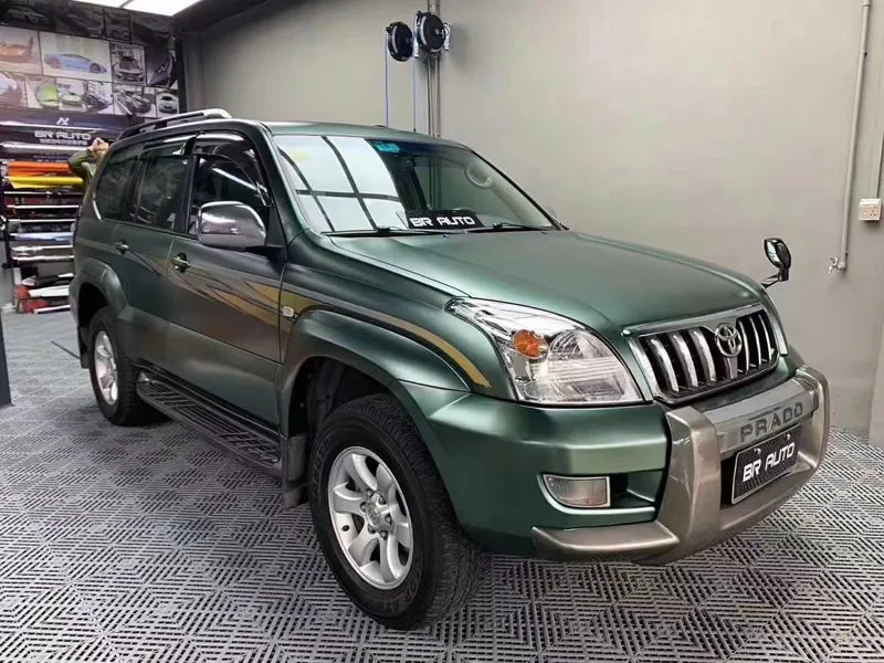 Premium Military Green Car Wrap Vinyl - Pearl Matte Metallic Finish ...