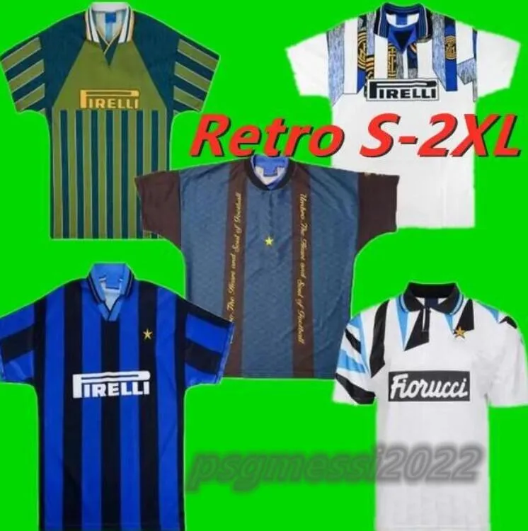 1992 1993 1995 1996 Inter Retro Soccer Jersey 95 96 Roberto Carlos ...