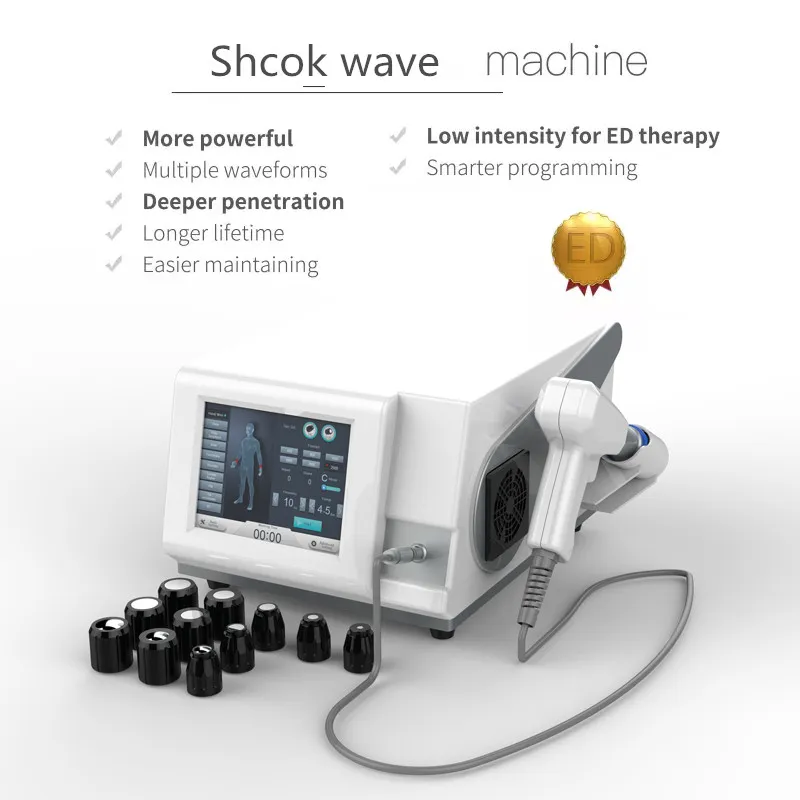 Pneumatic Shockwave Physis Massage Therapy Equipment For Slimming, Pain ...