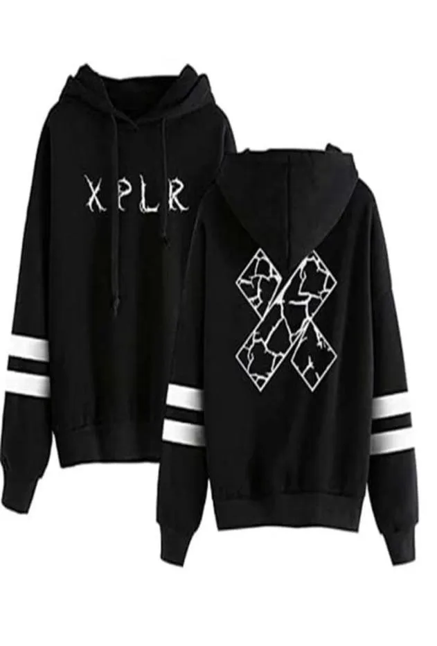 XPLR Hell Week Sam And Colby New 2D Logo Pullover Hoodies Merch ...
