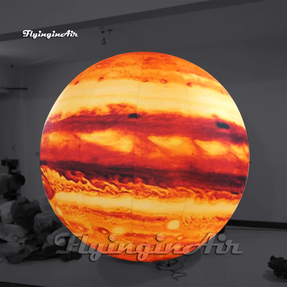 Wholesale Personalized Lighting Inflatable Jupiter Solar System Planet ...