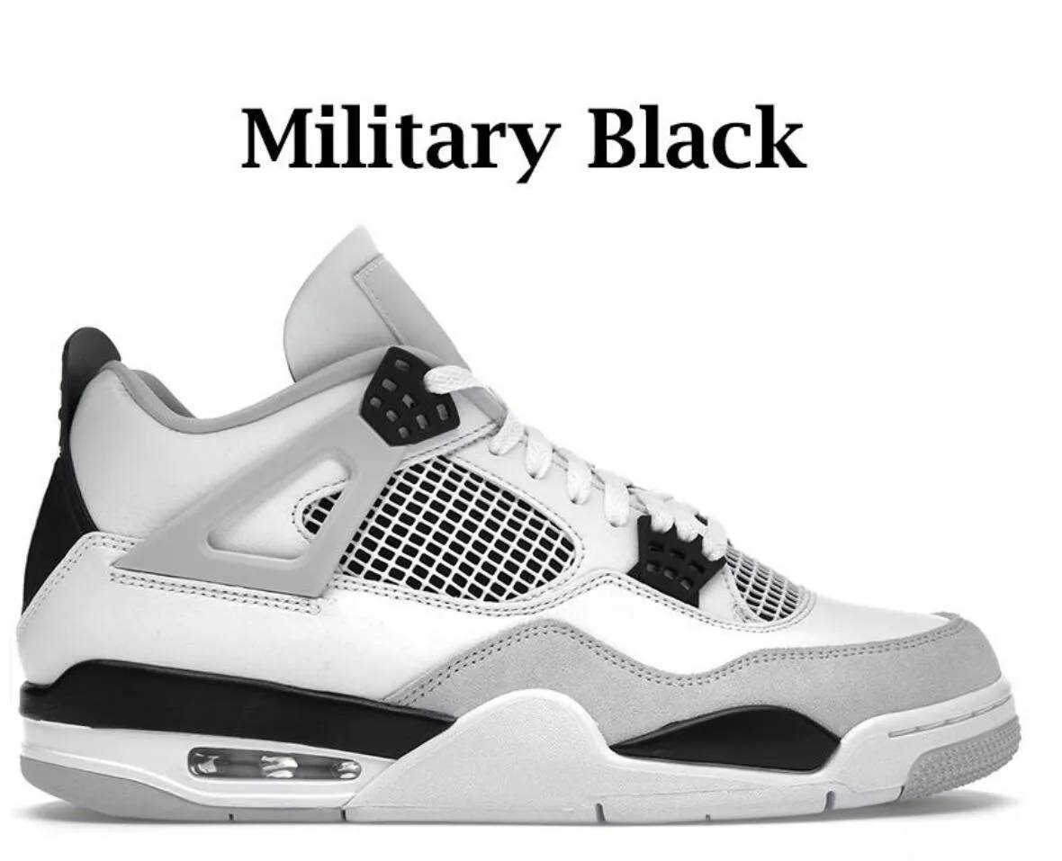 Military Black 4s Mens Black Basketball Shoes For Men And Women ...