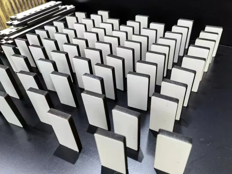 Sublimation Domino Set Blank White Dye Sub Wooden Blocks Double Sided ...