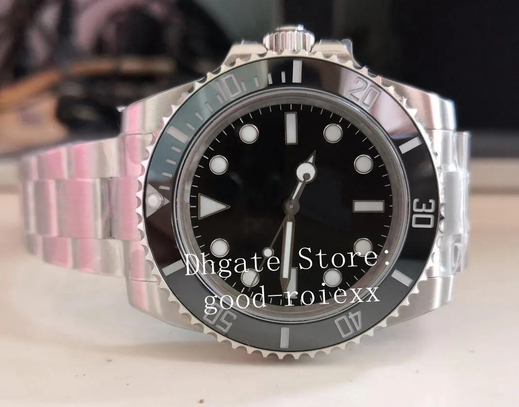 Men's Automatic 40 mm Ceramic Dial Watch with Stainless Steel Band and ...