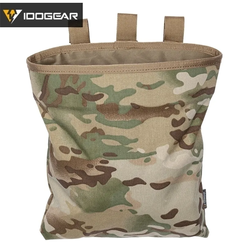 MOLLE Bag Tactical Mag Drop Pouch Durable Recycling Storage Bag With ...