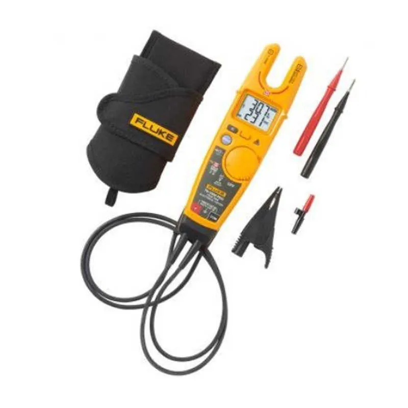 1000V AC/DC Electrical Tester with Fork Meter & Case - True RMS Clamp ...