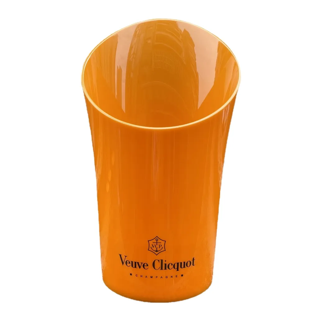 Premium Orange Party Bucket - Versatile Wine & Beer Ice Buckets ...