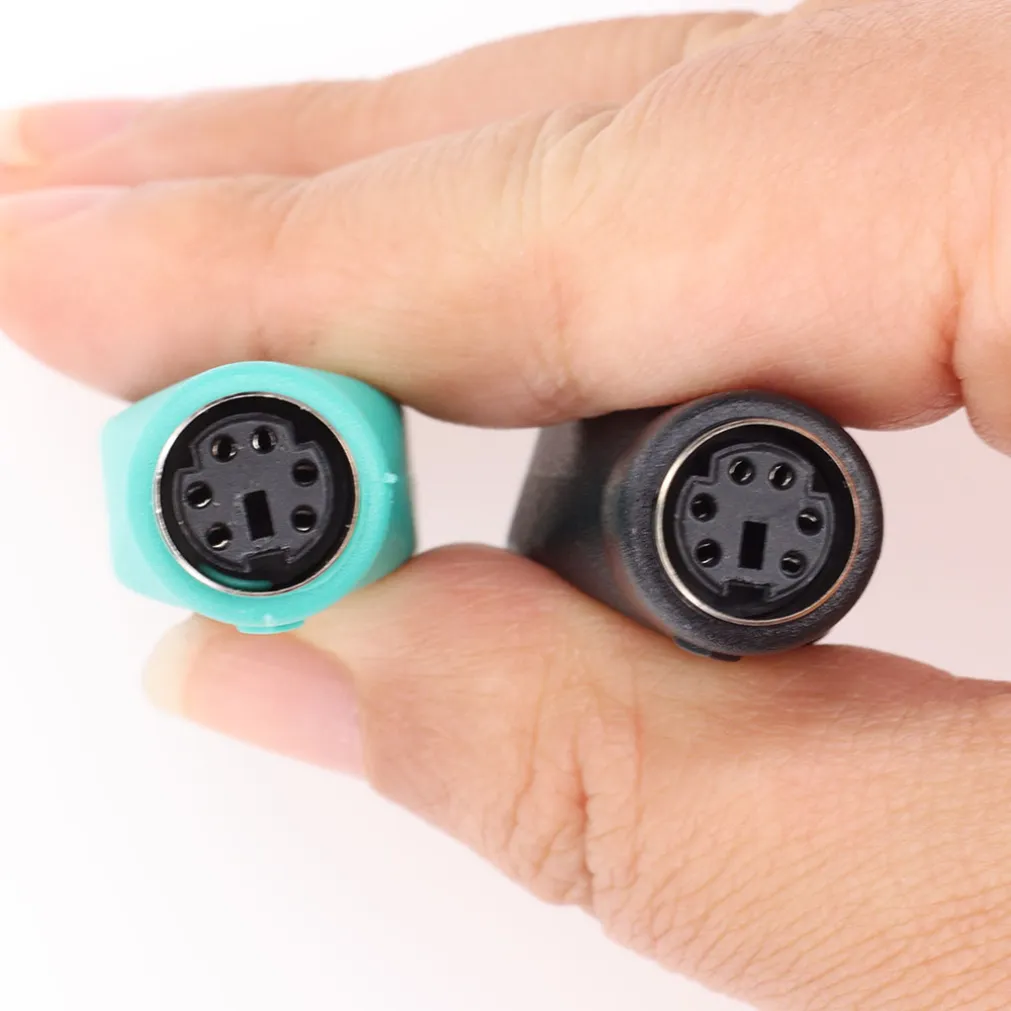 PS2 To USB Adapter: Male USB To Female PS2 Connector Converter For ...