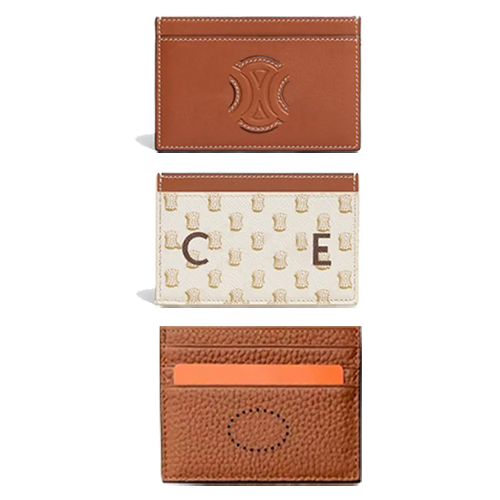 Lady CL With Box Card Holders Wallets Coin Purses Luxurys Card Holder ...
