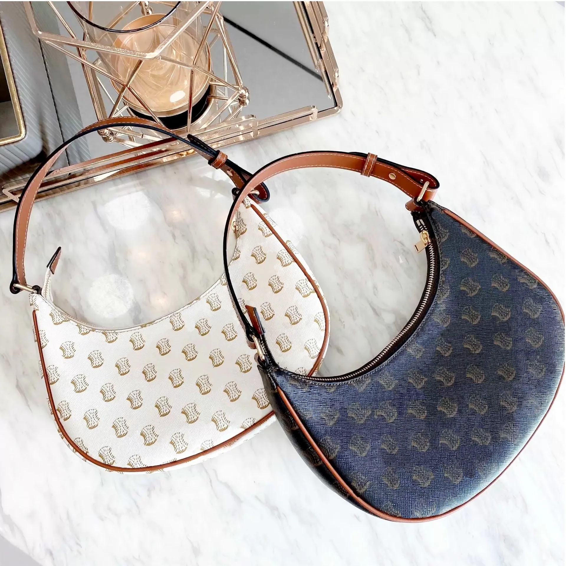 TRIOMPHE AVA Cases Woman Tote Satchel Bag Womens Mens Zipper Closure 7A ...